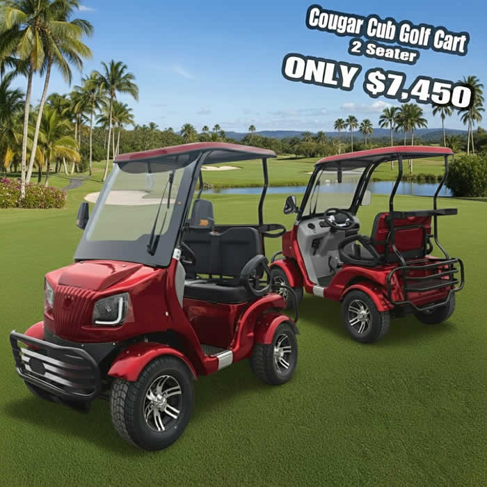 Cougar Golf Australia | Affordable Compact Golf Carts | Brisbane, Gold ...